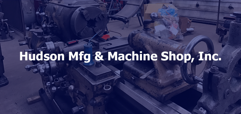 Hudson Machine Shop – Hudson Machine Shop